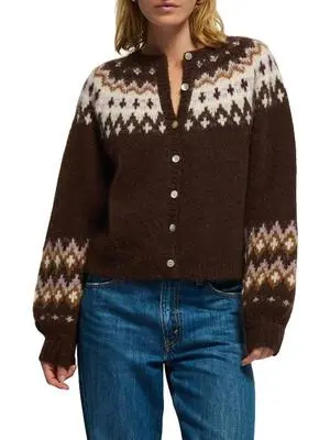 NATION LTD Nation LTD Lula Fair Isle Cardigan