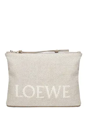 Loewe Oblong Clutch - Neutrals
