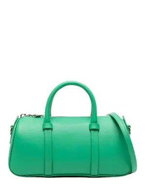 Longchamp Longchamp Small Daylong Leather Tote Bag Green