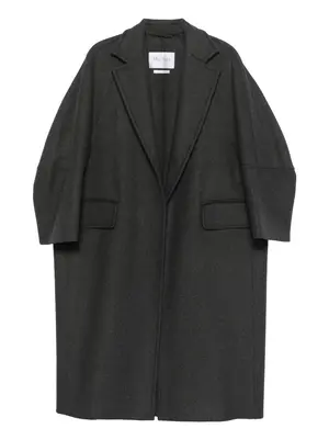 Max Mara Virgin Wool-blend Coat - Grey