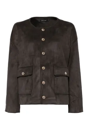 TOUT A COUP Button-down Jacket - Grey