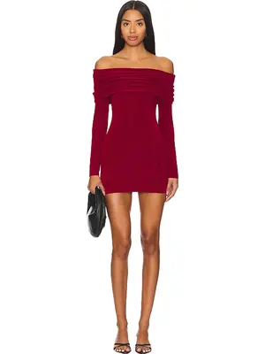 Superdown Megan Mini Dress - Wine