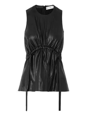 Proenza Schouler Gathered Top - Black