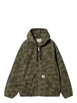 Carhartt Wip Duck Camo Active Jacket - Green/office Green