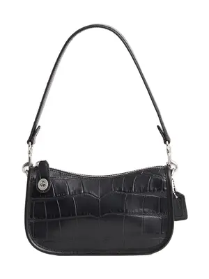 COACH Restored Swinger Bag 20 - Silver/black