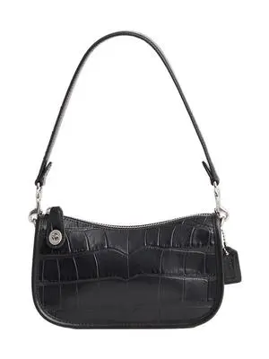COACH Restored Swinger Bag 20 - Silver/black