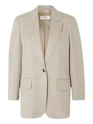 Max Mara Wool Blazer - Brown