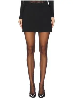 SEROYA Lillith Mini Skirt Black