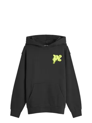 Palm Angels Pencil Popover Hoodie - Black
