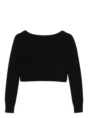 MAX MARA Cropped Wool-Cashmere Sweater
