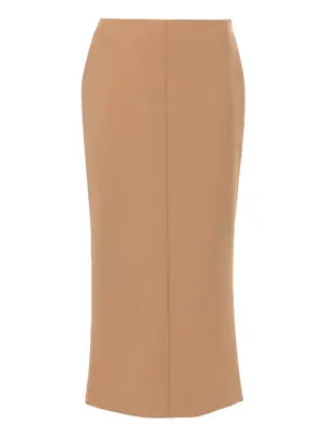 Viktor & Rolf High-waisted Pencil Skirt - Brown
