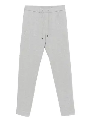 Peserico Mélange-effect Sweatpants - Grey