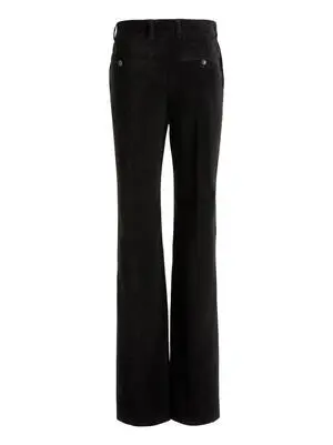 Bally Corduroy Flared Trousers - Black