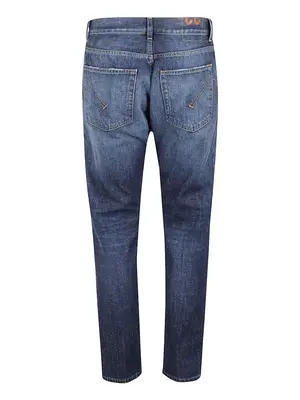 DONDUP Stretch-cotton Skinny Jeans - Blue