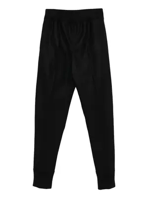 JIL SANDER Wool Track Pants - Black