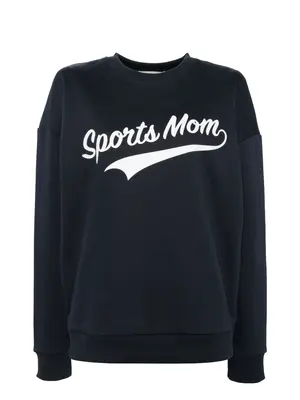 FAVORITE DAUGHTER Favorite Daughter Slogan Print Sweatshirt Blue