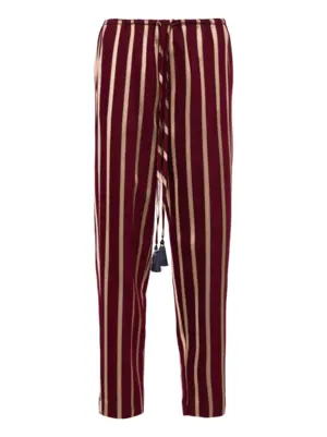 FORTE_FORTE Forte Forte Striped Tapered Trousers