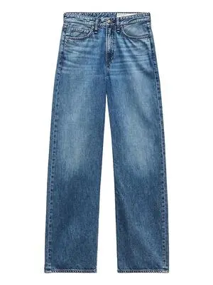 RAG & BONE Logan High-rise Wide-leg Jeans