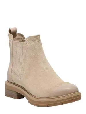 Timberland Brimfield Chelsea Boot - Light Beige Suede