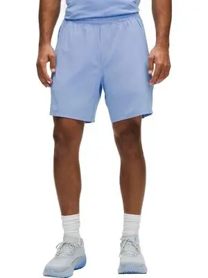 Lululemon Pace Breaker Lined Short 7 Sinatra Blue