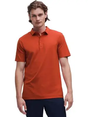 Lululemon Showzero™ Slim-fit Polo Shirt Autumn Rust