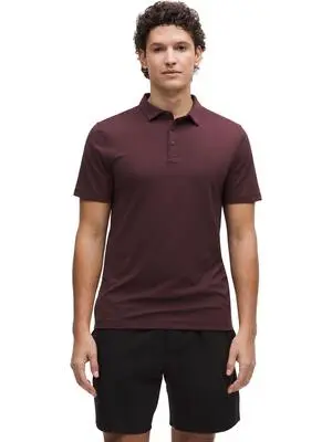 Lululemon Showzero™ Slim-fit Polo Shirt Goodnight Plum