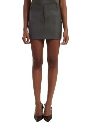 Bardot Maika Miniskirt - Dark Grey