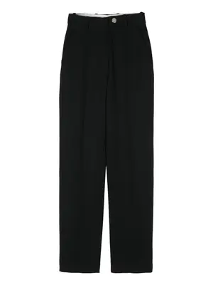 Viktor & Rolf Pressed-crease Trousers - Black