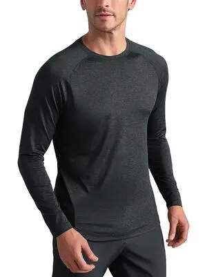 RHONE Atmosphere Long Sleeve Tee - Pine Gray Heather