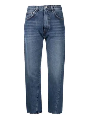 TOTEME Organic Cotton Denim Jeans - Blue