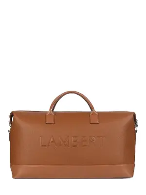 LAMBERT The June Vegan Leather Travel Bag - Affogato