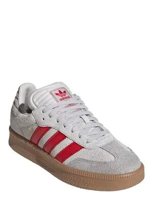 Adidas Samba Xlg Sneaker - Grey/ Better Scarlet/ Gum