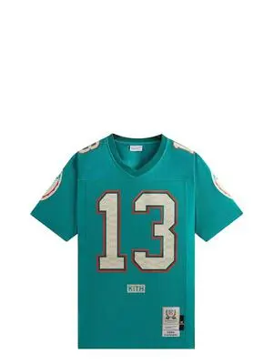 Kith X Mitchell & Ness Nfl Dan Marino Jersey - Teal