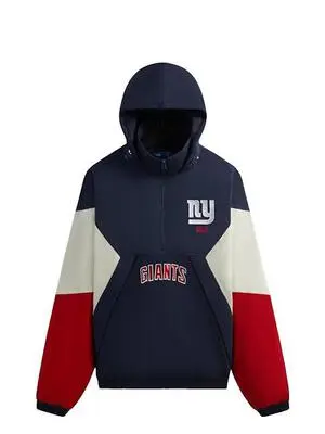 Kith X Nfl 47 Giants Quarter Zip Anorak - Nocturnal