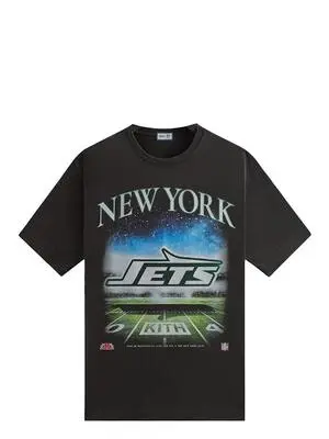 Kith X Nfl 47 Jets Vintage Tee Shirt - Black