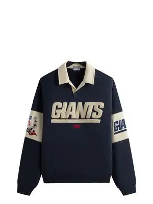 Kith X Nfl 47 Giants Nelson Collared Pullover - Nocturnal
