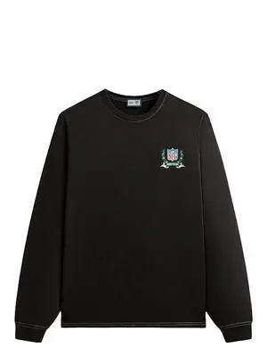 Kith X Nfl 47 Eagles Vintage Long Sleeve Tee Shirt - Black