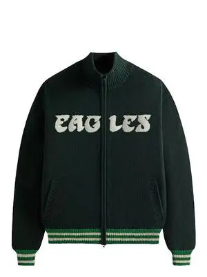 Kith X Nfl 47 Eagles Wyona Full Zip Sweater - Stadium