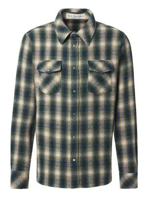 GOD'S TRUE CASHMERE Tartan Cashmere Shirt - Multicoloured