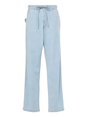 Bottega Veneta High-rise Wide-leg Jeans - Blue