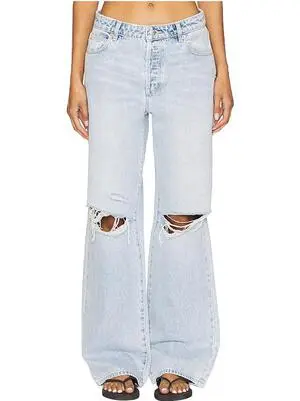 Rolla's Kate Baggy Jeans - Light Vintage Blue