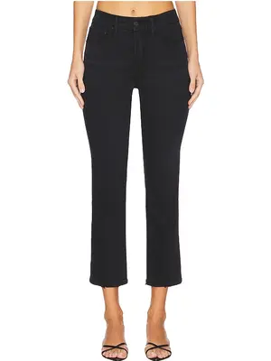 Good American Petite Straight Jeans - Black340