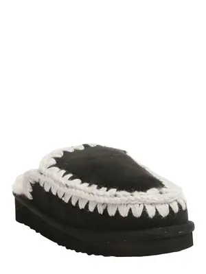 Mou Eskimo Slippers - Black