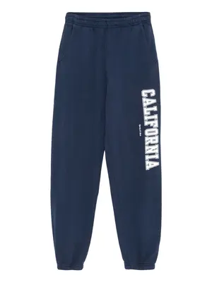 SPORTY & RICH California Track Pants - Blue