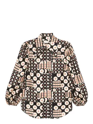 Zimmermann Illustration Blouse - Neutrals