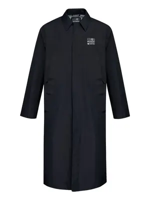 MM6 MAISON MARGIELA X SALOMON Classic-collar Trench Coat - Black
