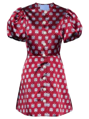 MACGRAW Sorbet Printed Dress - Red