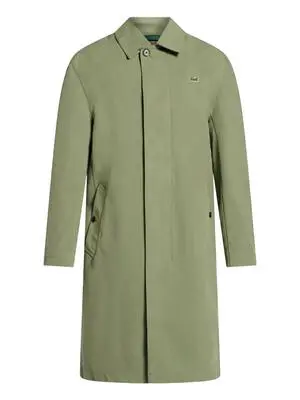 Lacoste Water-repellent Windproof Trench Coat - Green