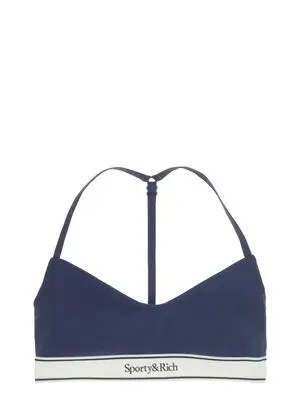 SPORTY & RICH U-neck Bra - Blue