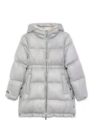 Peserico Punto Luce-chain Coat - Grey